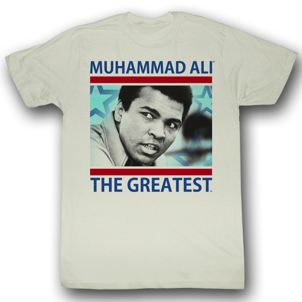 Muhammad Ali Shirt Greatest Adult Natural Tee T-Shirt - Muhammad Ali Shirts