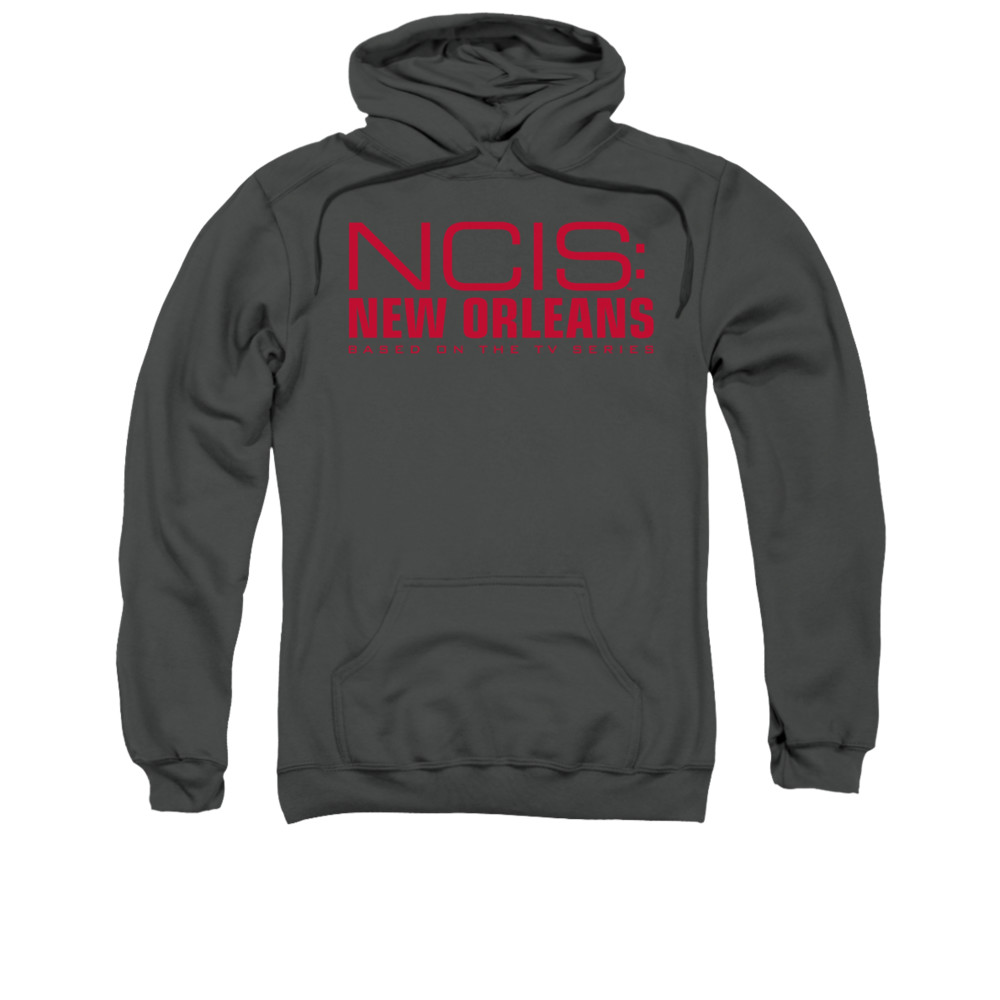 NCIS New Orleans Hoodie Red Logo Charcoal Sweatshirt Hoody - NCIS New ...