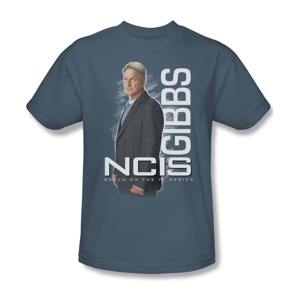 NCIS Shirt Gibbs Standing Slate T-Shirt - NCIS Gibbs Standing Shirt