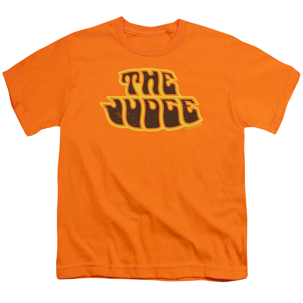 Pontiac Kids Shirt Judge Logo Orange T-Shirt - Pontiac Judge Logo Shirts