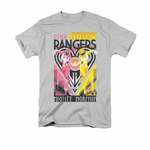 Power Rangers Shirt Juniors Pink And Yellow Ranger Silver T-Shirt ...