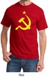 Russian Shirt Hammer and Sickle USSR Adult Tee Shirt - Soviet Hammer ...