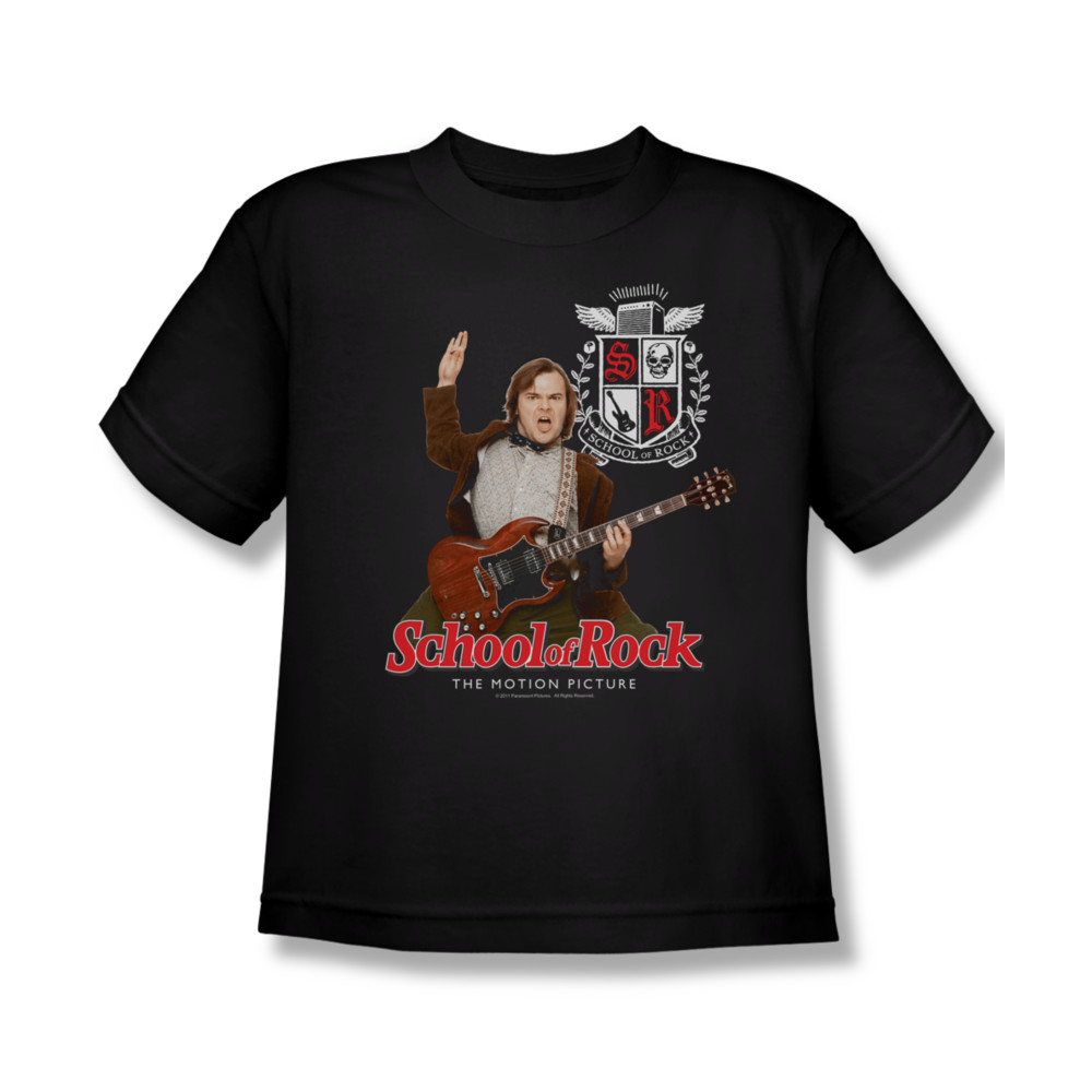 School Of Rock Shirt Kids The Teacher Is In Black Youth Tee T-Shirt ...