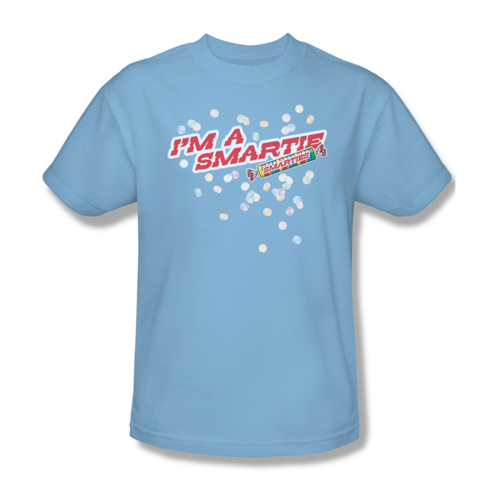 Smarties Shirt I'm A Smartie Light Blue T-Shirt - Smarties I'm A ...