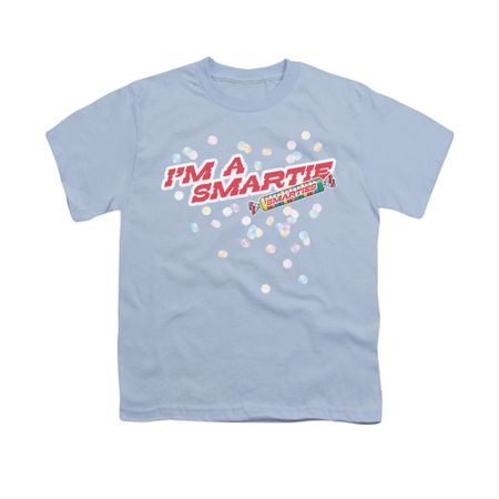 Smarties Shirt Kids I'm A Smartie Light Blue T-Shirt - Smarties I'm A ...