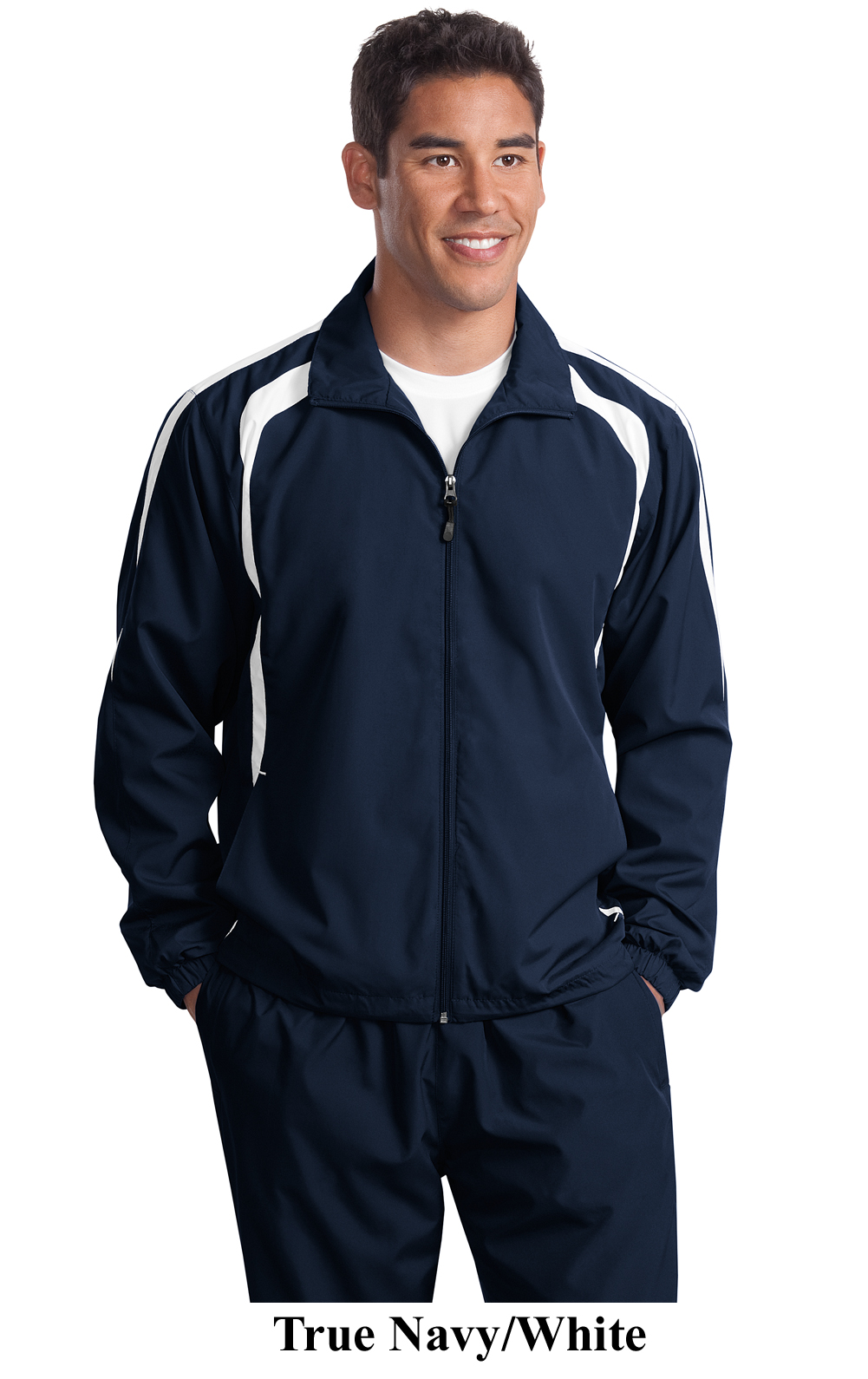 Sport Tek Colorblock Jacket Raglan Lightweight Outerwear - Sport - Tek ...