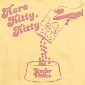 Tender Vittles Here Kitty Shirts - Tender Vittles Cat Food Shirts