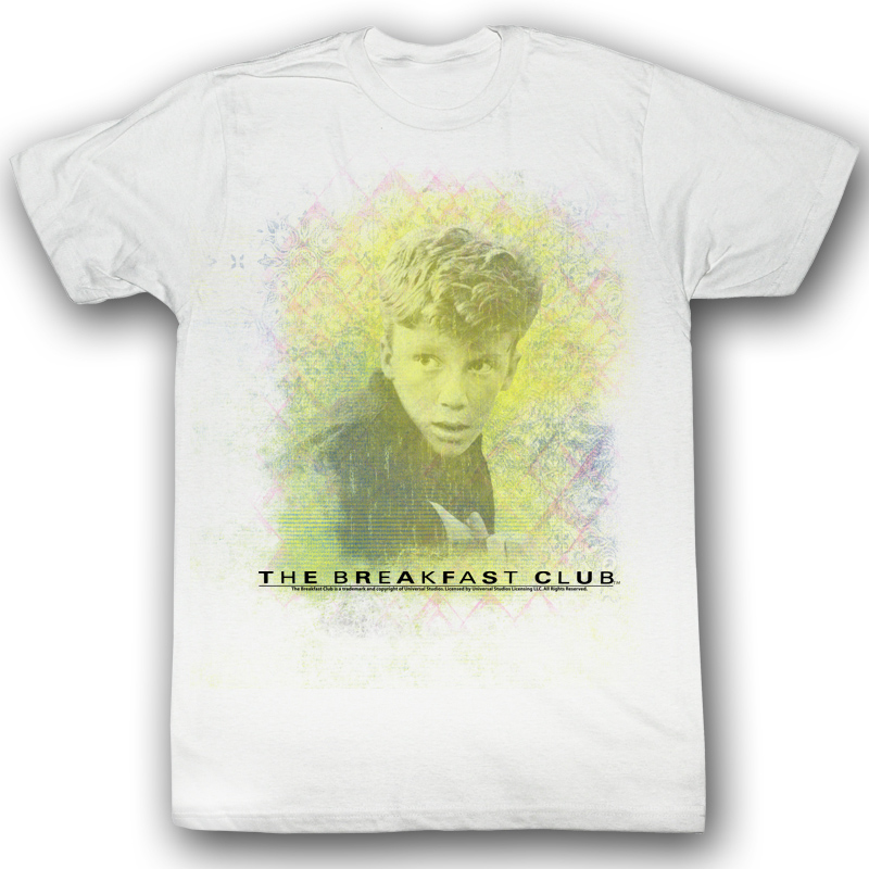 The Breakfast Club T-Shirt Movie Girly Adult White Tee Shirt - The ...