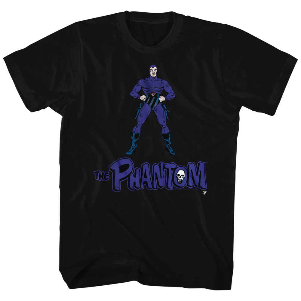 The Phantom Shirt Stance Black T-Shirt - The Phantom Shirts