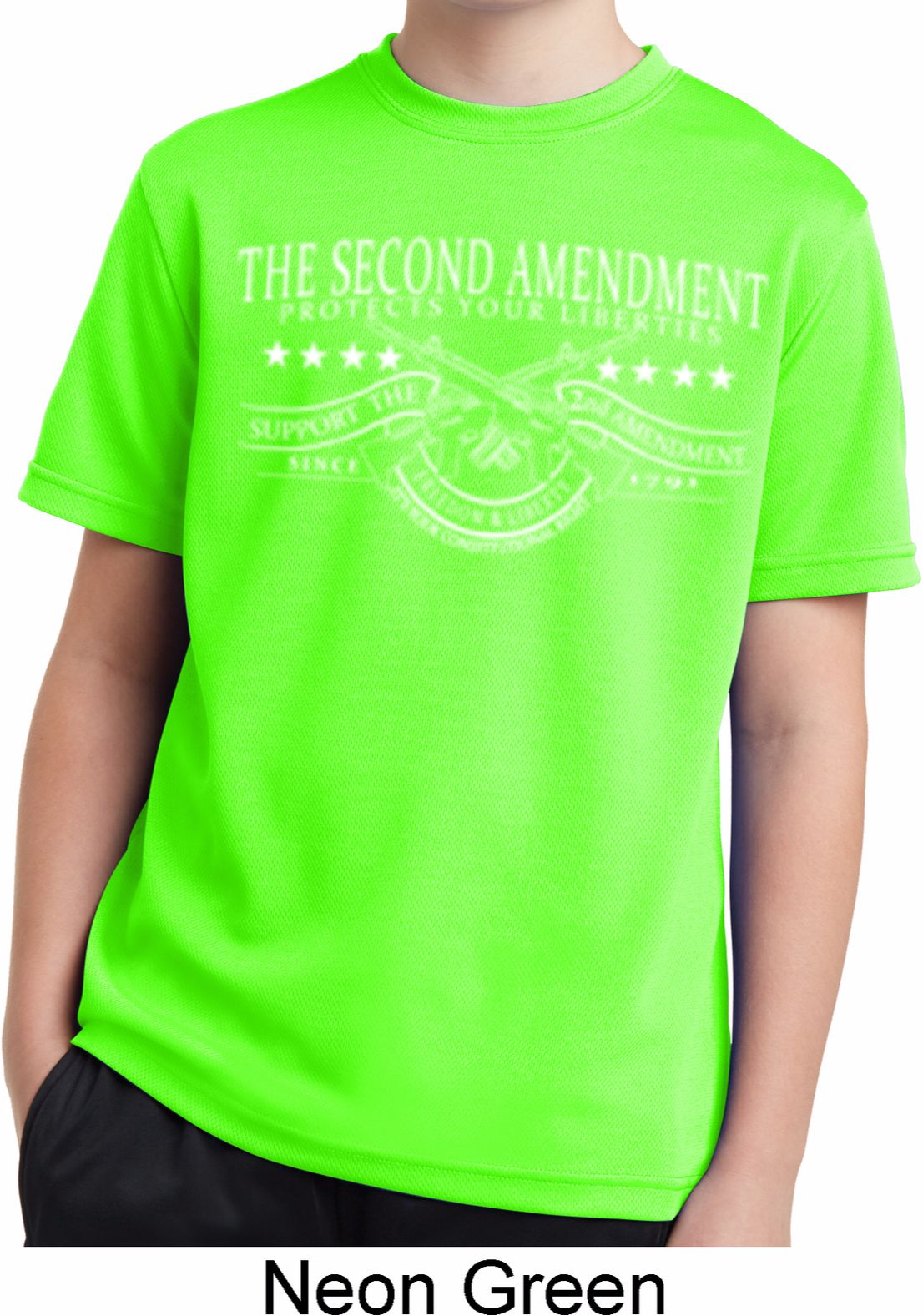 The Second Amendment Kids Moisture Wicking Shirt - The Second Amendment ...
