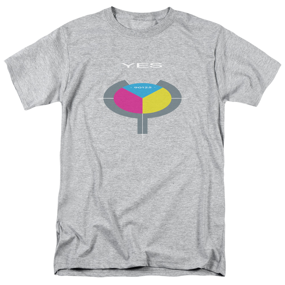 Yes Shirt 90125 Athletic Heather T-Shirt - Yes 90125 Shirts