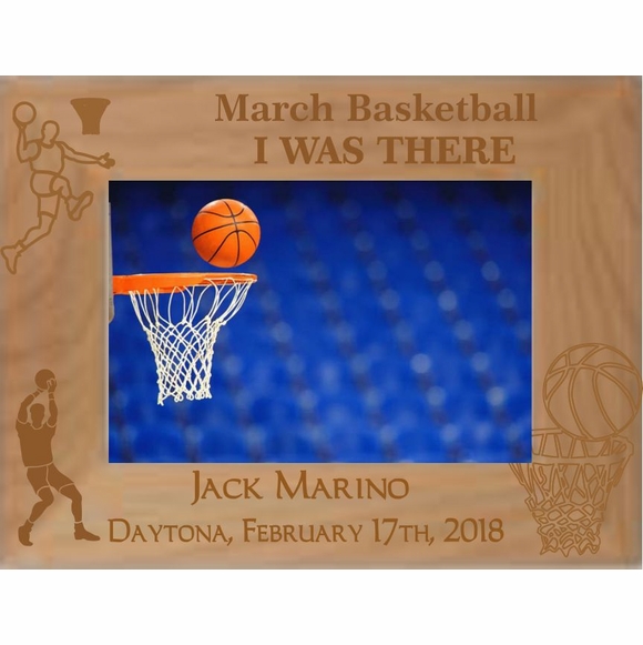 Basketball Personalized Picture Frame