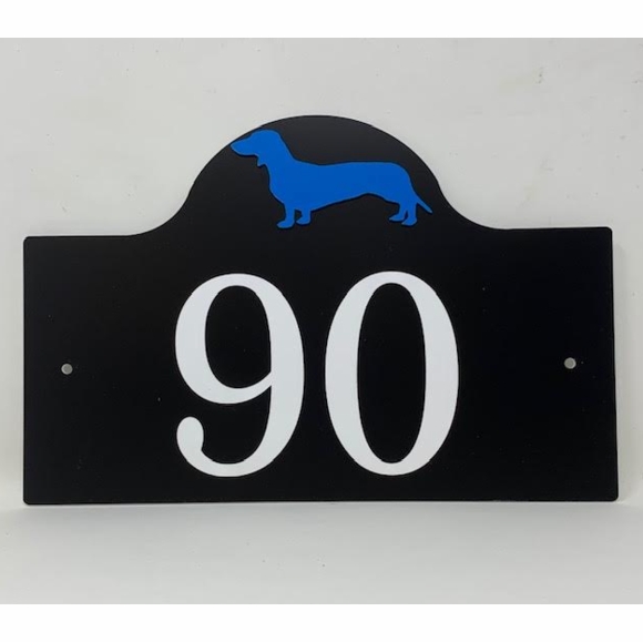 Custom Dog Address Sign