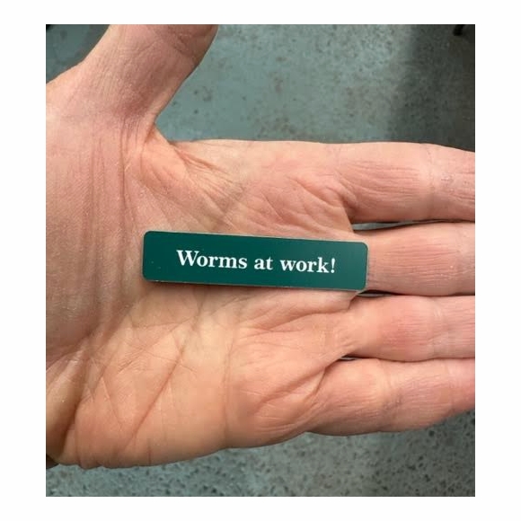 Custom Mini Stick On Sign