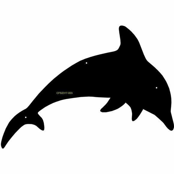 Dolphin Shape Wall Art Plaque