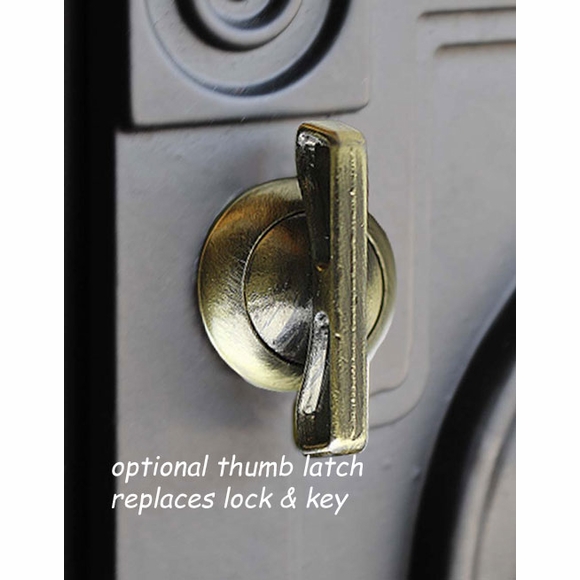 Tower Mailbox - Freestanding Victorian Pedestal Mounted Mailbox