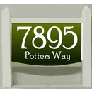 Lighted Address Signs