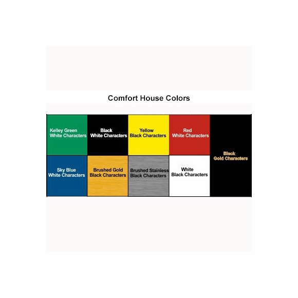 Mission Style House Number Sign