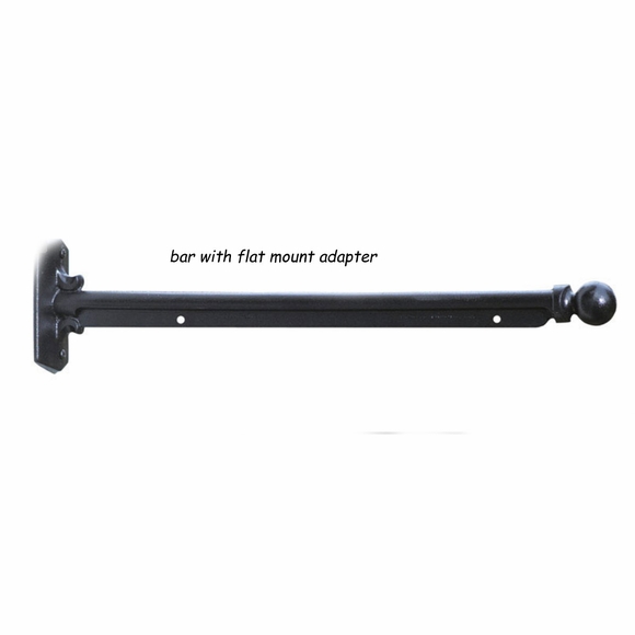 Mounting Bar for Aluminum Hanging Address Sign - Ladder Rest Bracket