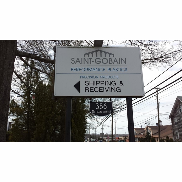 Hanging Two Sided Home Address Sign Arch Shape