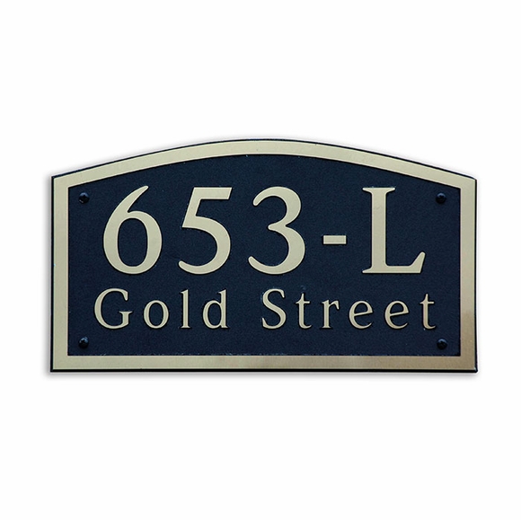 Home Address Plaque