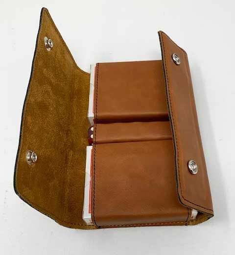 Personalized Playing Card Case with Two Decks of Cards and Poker Dice ...