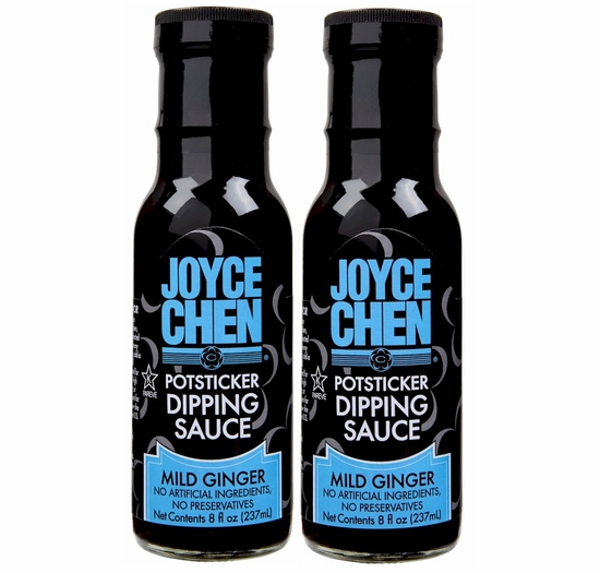Joyce Chen Mild Ginger Potsticker Dipping Sauce 8 oz. (2 Bottles)