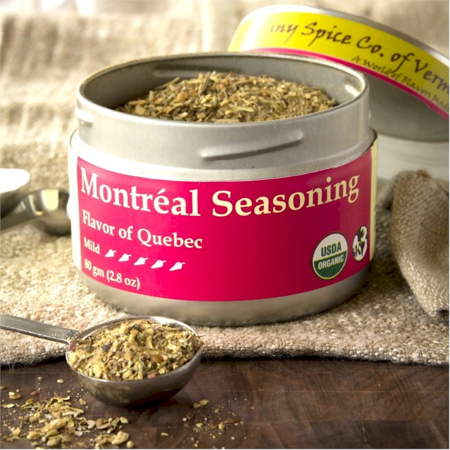 Organic Montréal Seasoning 2.8 oz. (Flavor of Quebec)