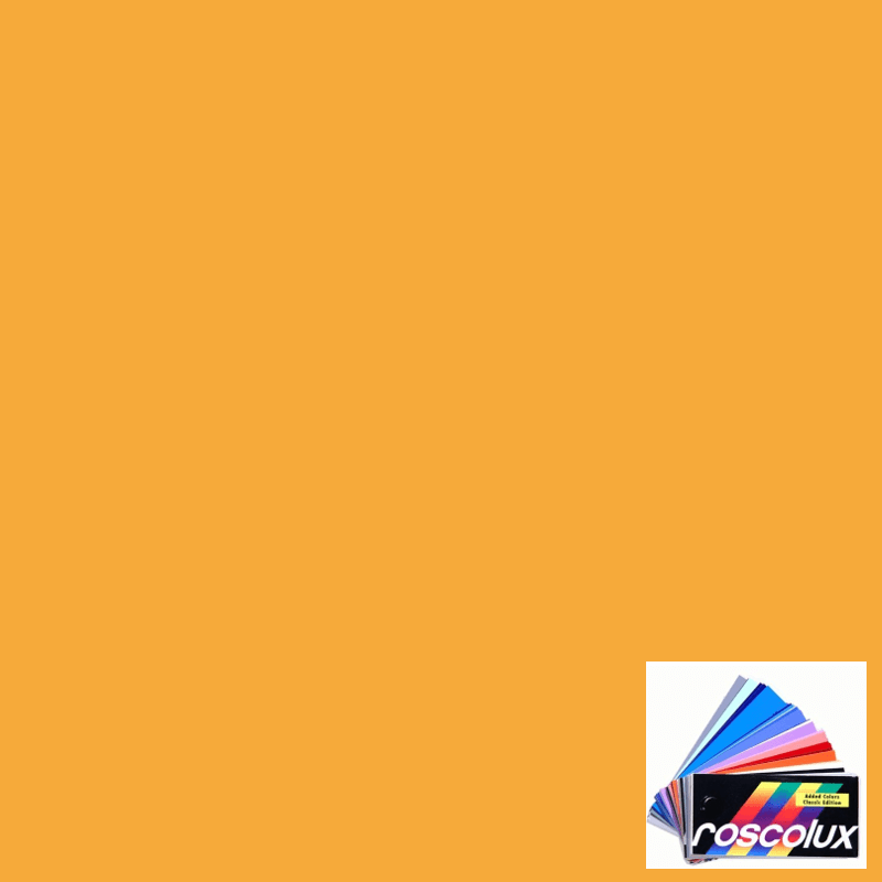 Rosco Roscolux 14 Medium Straw Gel Filter Sheet - Rosco Roscolux ...