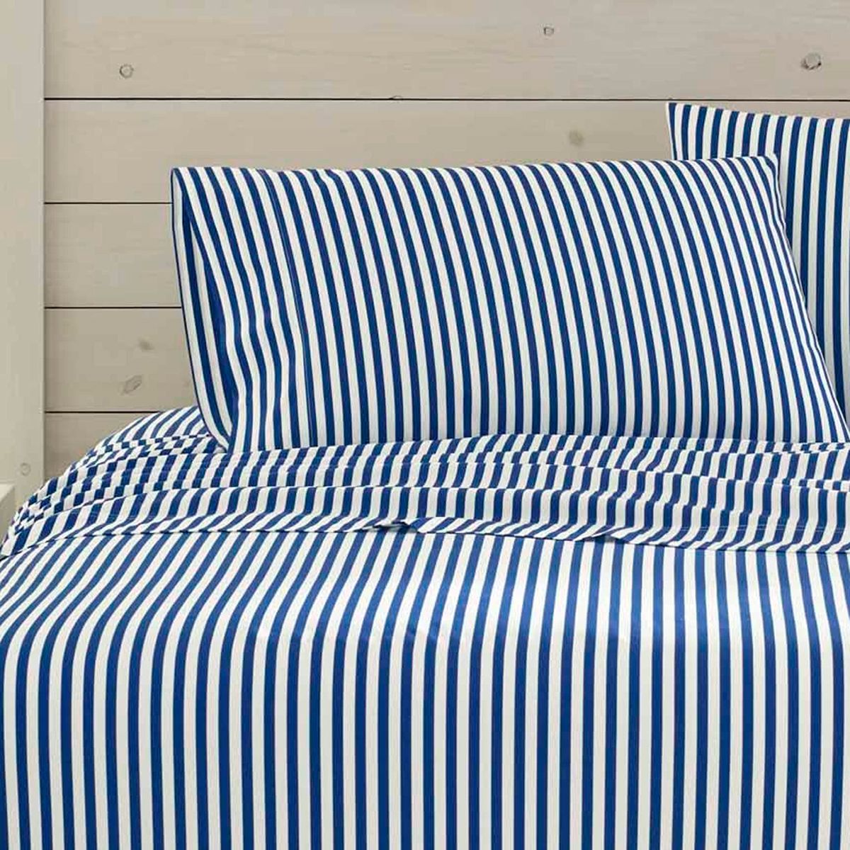 Marimekko Ajo White / Blue Sheet Sets - Marimekko Bedding