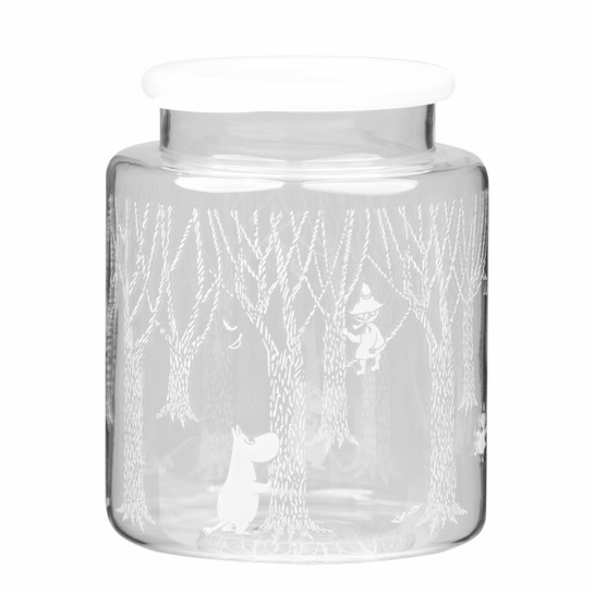 Muurla Moomin Forest Glass Jar - New Arrivals