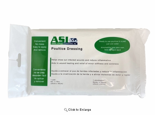 Poultice Pad Dressing. | All Veterinary Supply