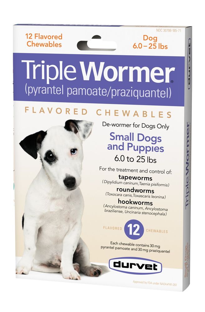 Triple Wormer for Small Dogs & Puppies. | All Veterinary Supply