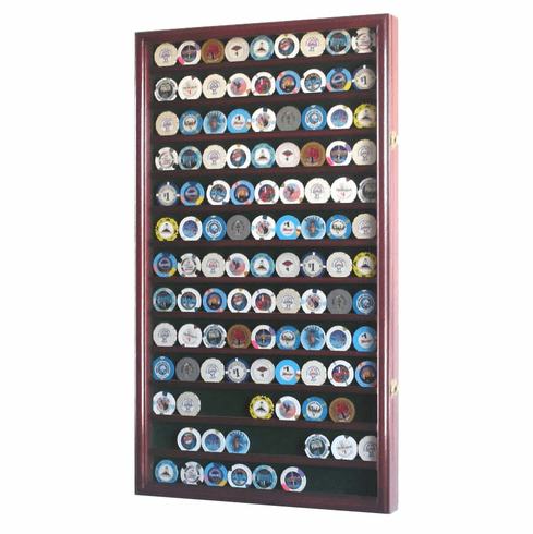 117 Poker Chip Display Cabinet