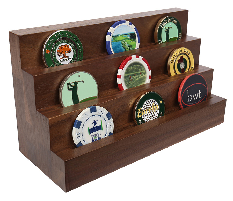 12 Poker Chip Display