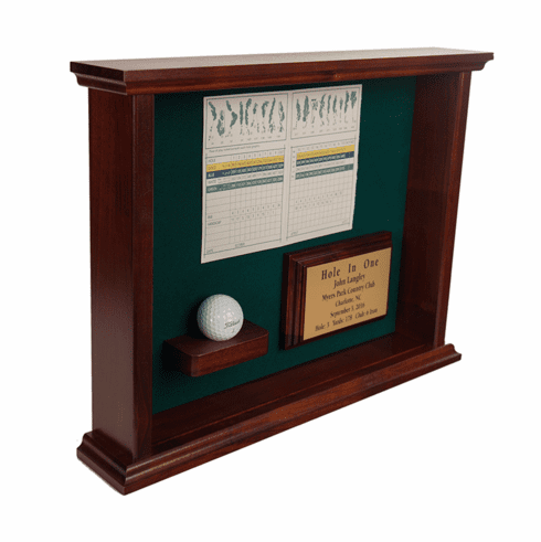 Ball & Photo/Scorecard Shadow Box