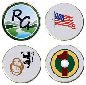 Custom Printed Logo Ball Markers
