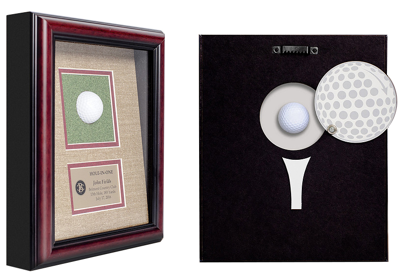 Hole-In-One Custom Photo Shadow Box