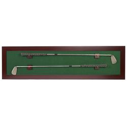 Horizontal Two Golf Club Display