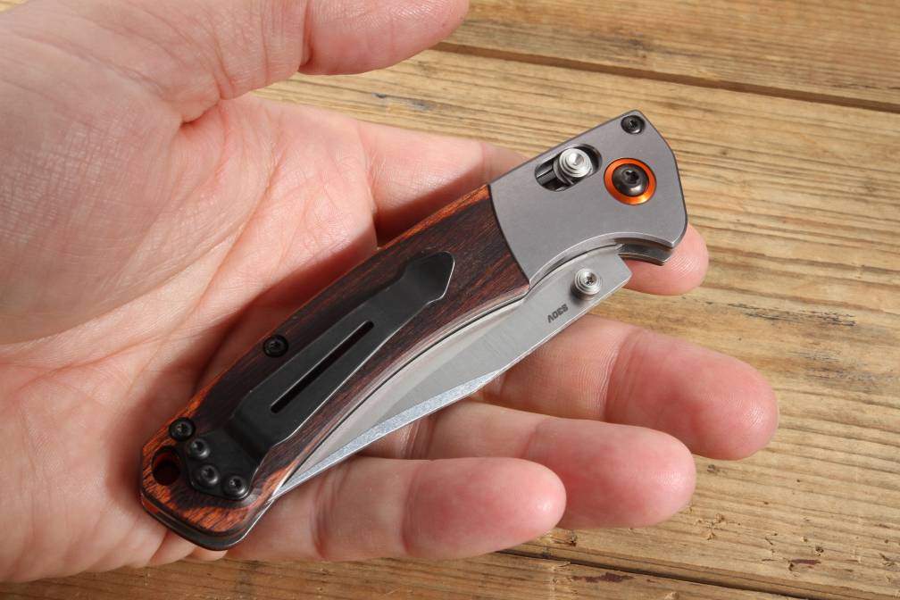 Benchmade Crooked River Mini Folding Knife 15085-2 -Free Shipping