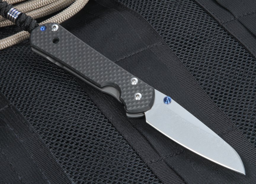 Chris Reeve Small Sebenza 21 Carbon Insingo, Left - Free Shipping