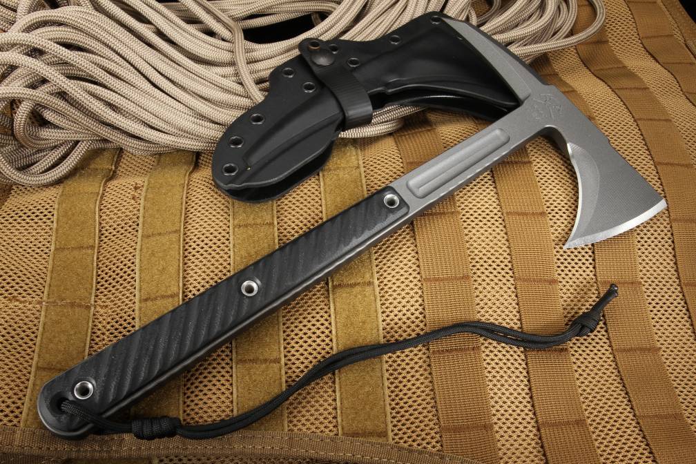 RMJ Tactical Kestrel Tomahawk - Black + Free Shipping