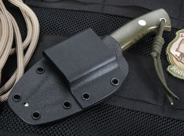 KnifeArt.com OD Green Quick Draw Fixed Blade Knife - Best Price