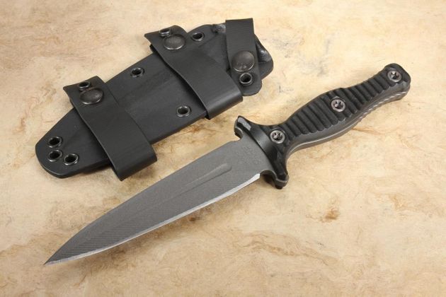 RMJ Tactical Raider Dagger - Black + Free Shipping