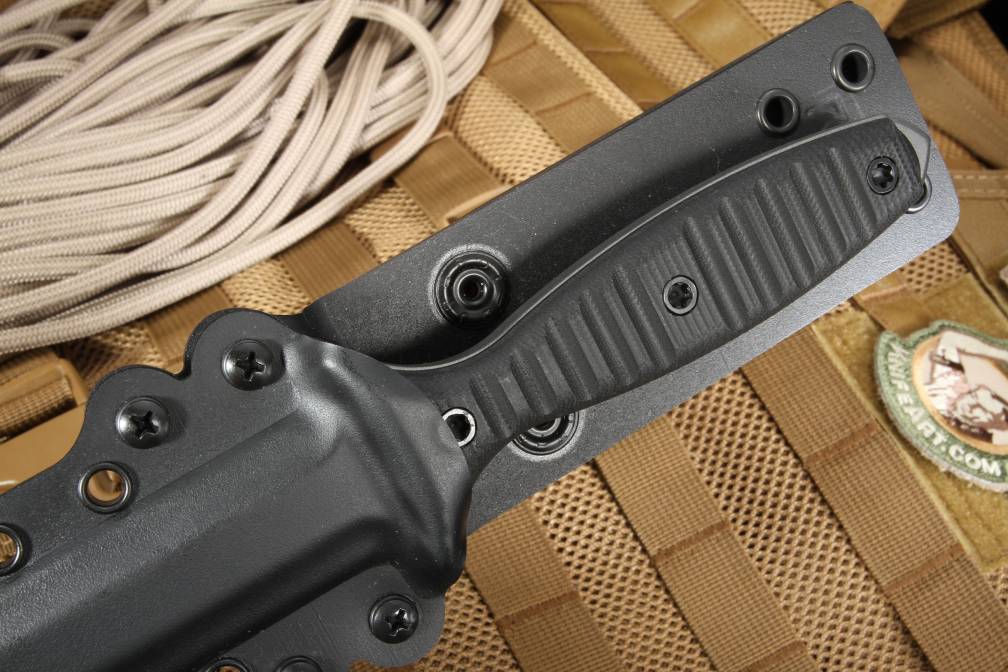RMJ Jungle Dagger - Black G10 Tactical Fixed Blade - Best Price
