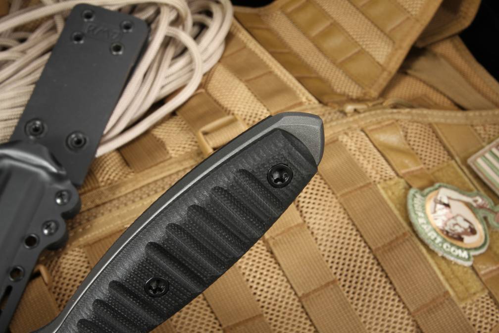 RMJ Jungle Dagger - Black G10 Tactical Fixed Blade - Best Price