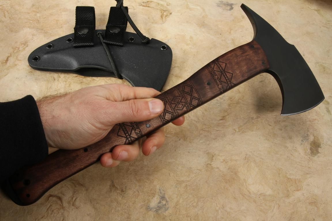 Winkler Combat Axe / Tribal Maple Handle - Best Price