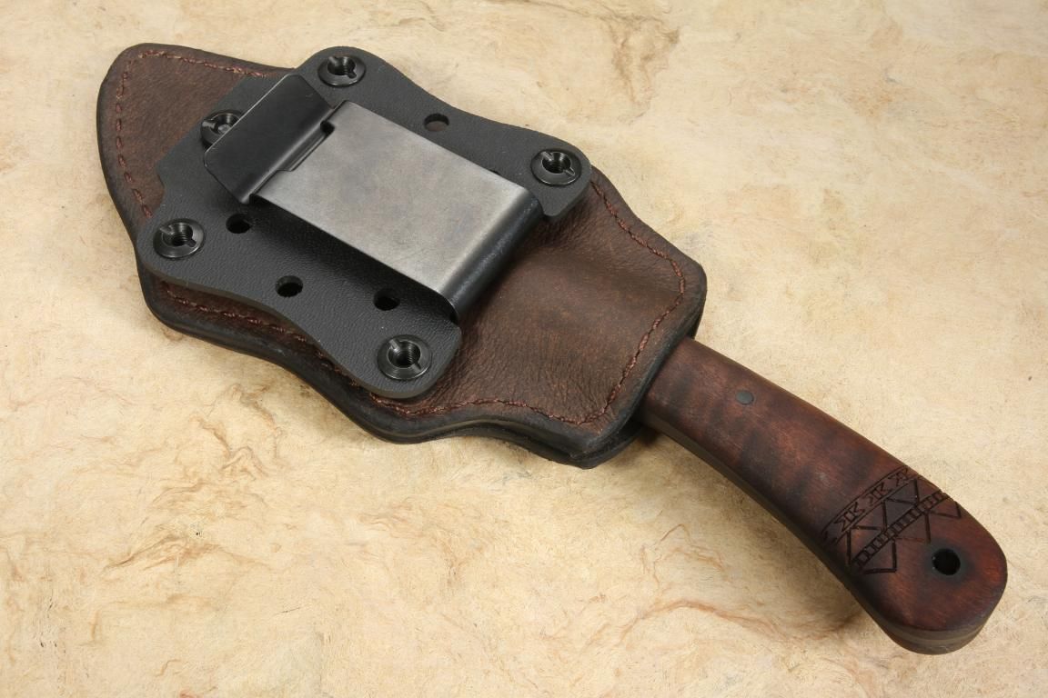 Winkler Operator Tribal Maple Knife 8.5", Maple Handle