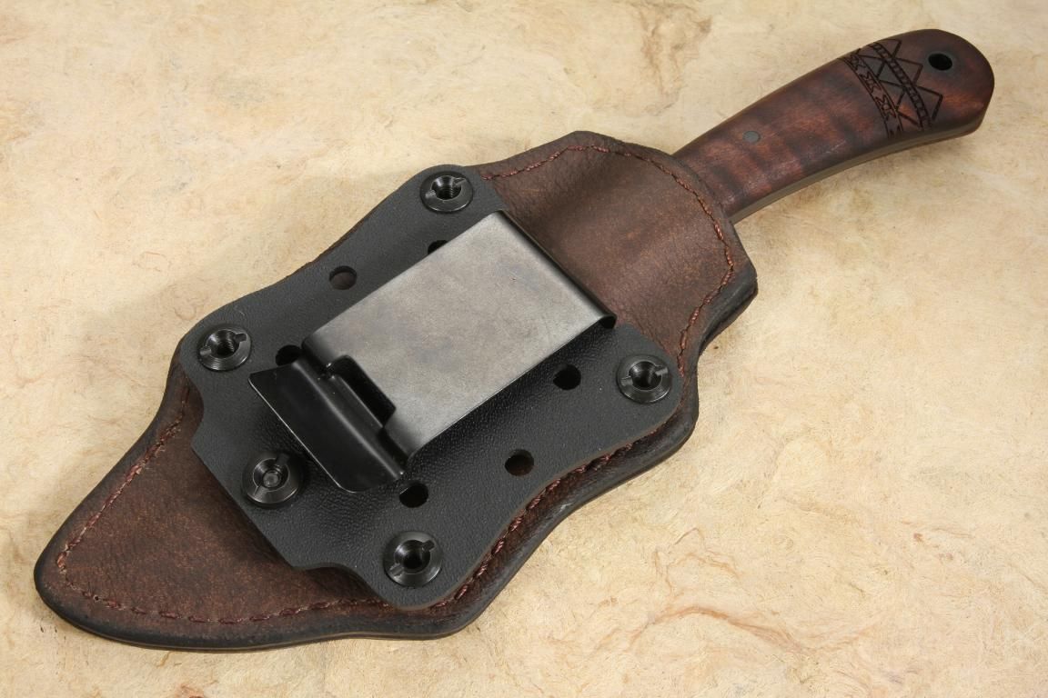 Winkler Operator Tribal Maple Knife 8.5", Maple Handle