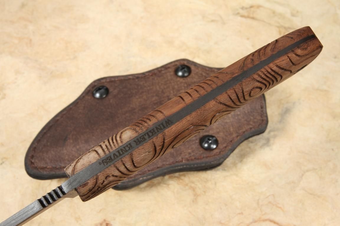 Winkler Operator Knife - Topo Walnut + Free Shipping